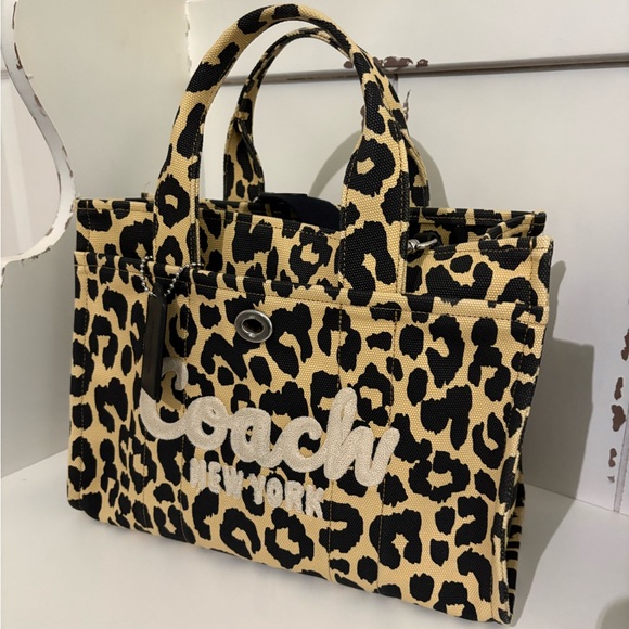 Coach | Bags | Coach Leopard Print Tote Bag | Poshmark